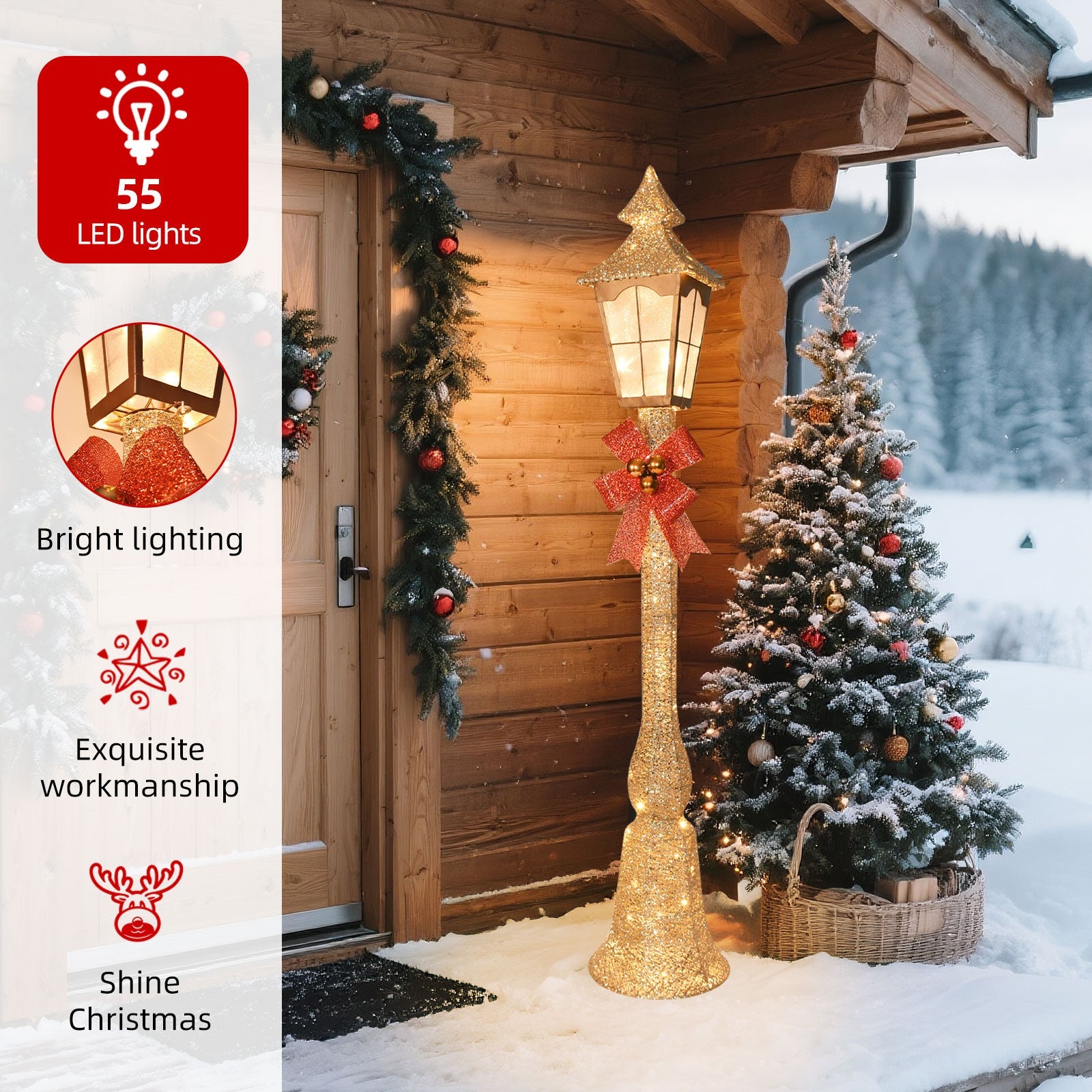 Small Homes, Big Christmas: 25 Porch Ideas Curated by HOYECHI – HOYECHI ...